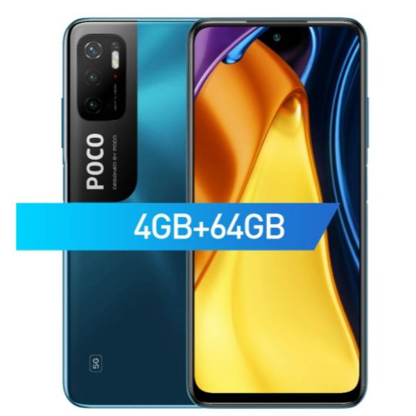 Xiaomi POCO M3 Pro 5G POCO Blue 4GB RAM 64GB ROM [INTERNACIONAL ...