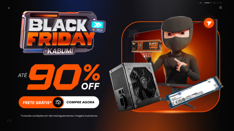 Começou a Black Friday KaBuM!: Descontos de até 90% e os melhores ...