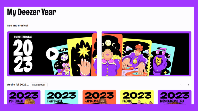 My Deezer Year | Como fazer a retrospectiva de 2023 - Canaltech