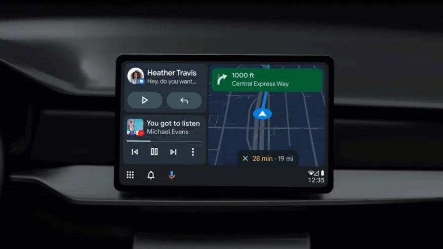 Android Auto recebe novo visual e recursos para otimizar o uso nos ...