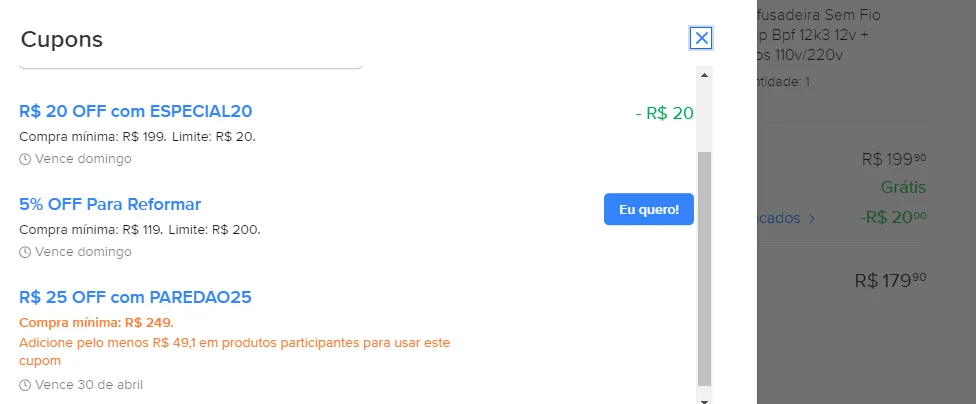 Cupom Mercado Livre: R$ 20 OFF em compras a partir de R$ 199 - Canaltech Ofertas