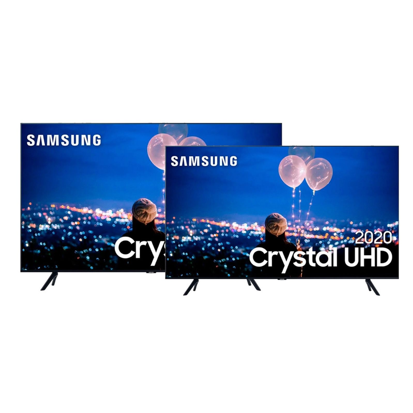 Samsung Smart TV 55'' Crystal UHD 55TU8000 4K, Wi-fi, Borda Infinita ...