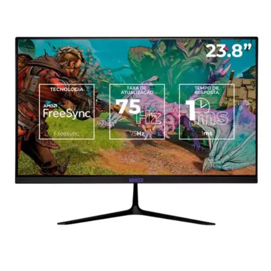 Monitor Gamer Mancer Horizon 23.8 Pol. Va Full HD 75Hz 1ms Freesync/G ...
