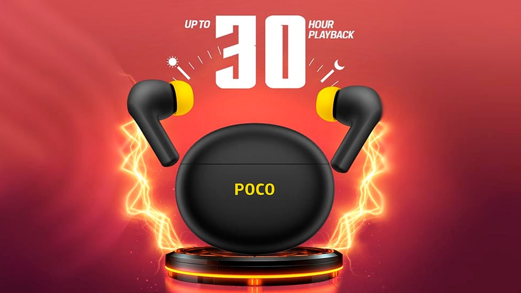 Poco apresenta fones de ouvido TWS com visual vibrante e muita bateria ...
