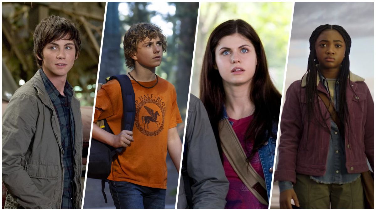 Percy Jackson Compare Os Personagens Dos Filmes Com Os Da Série Do