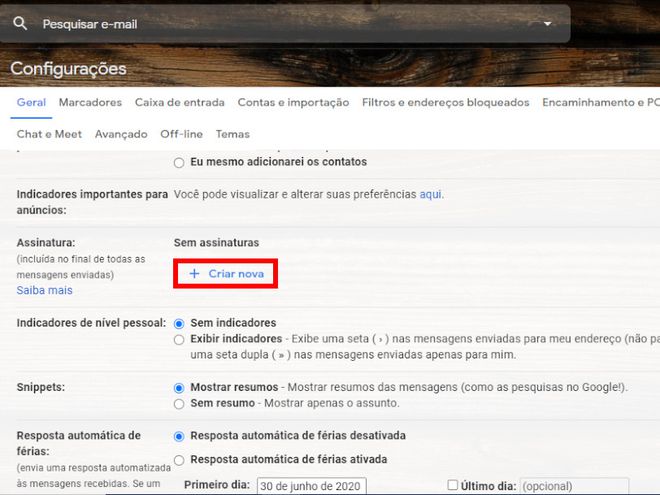Como colocar imagem na assinatura do Gmail - Canaltech