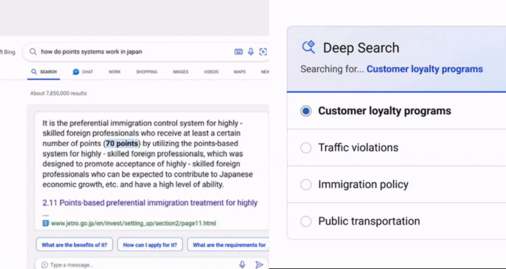 Microsoft anuncia novo recurso de busca no Bing chamado Deep Search ...