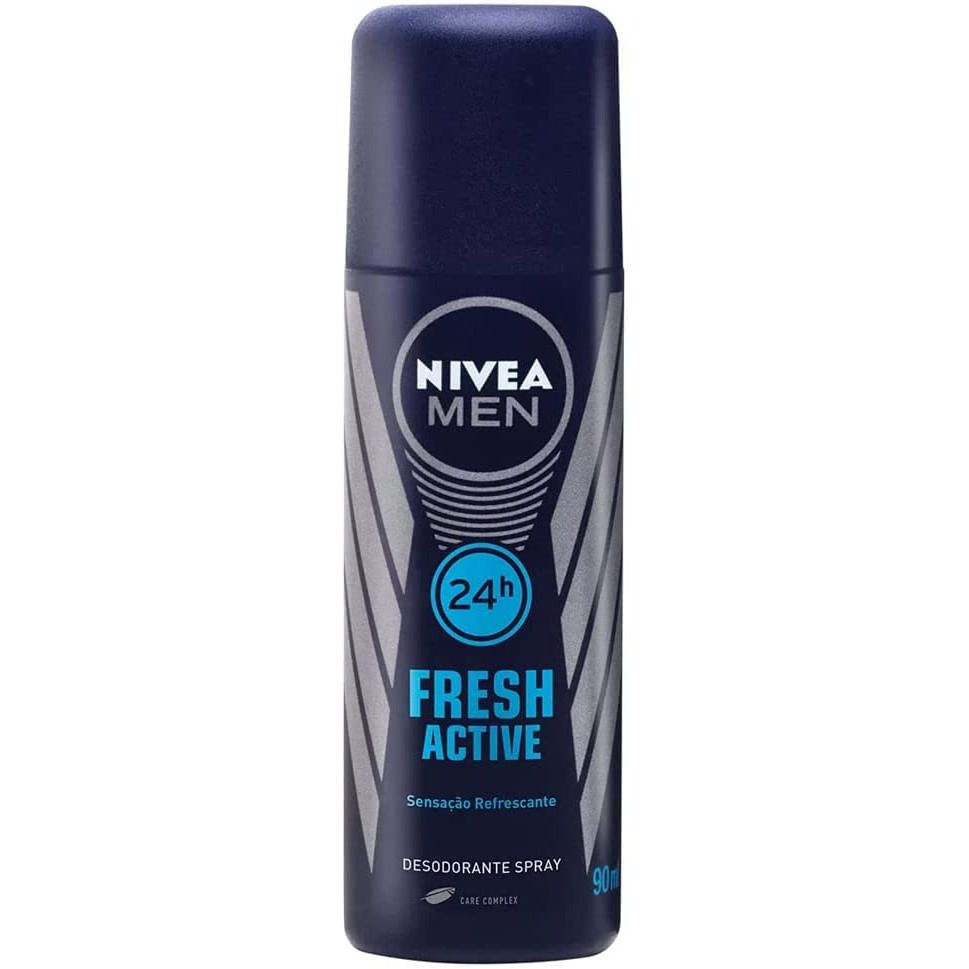 NIVEA MEN Desodorante Antitranspirante Spray Fresh Active 90ml ...