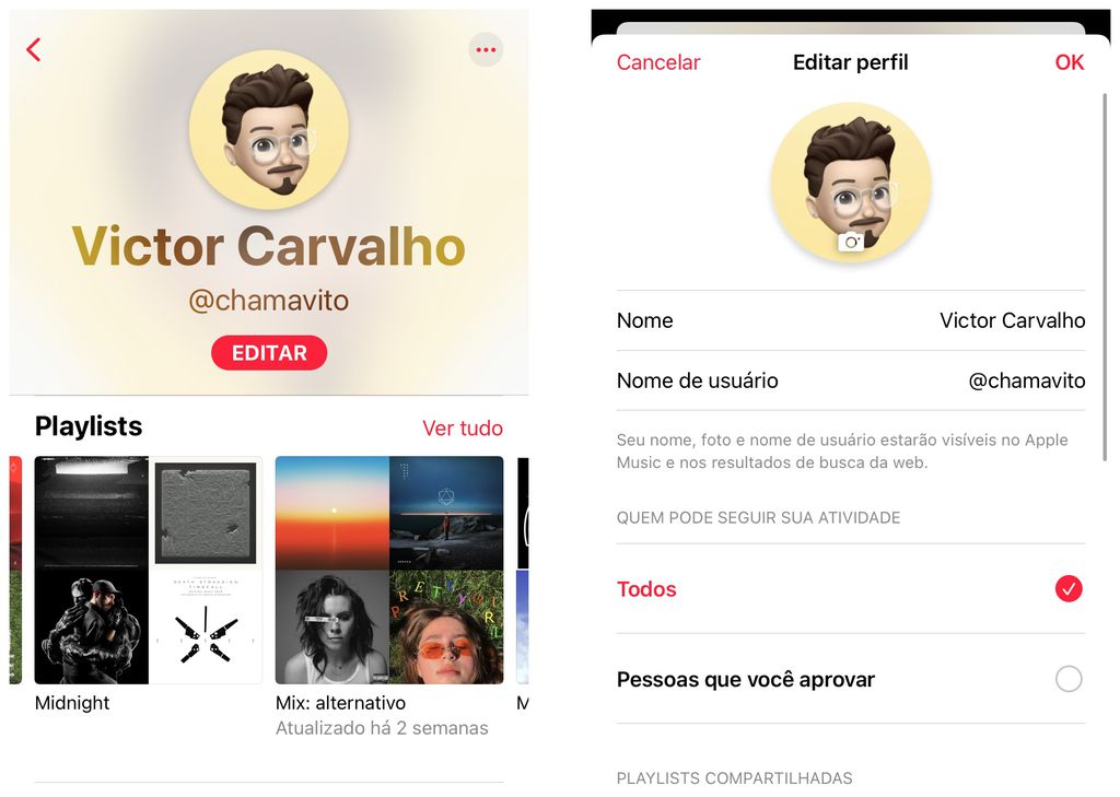 Como criar perfil no Apple Music - Canaltech