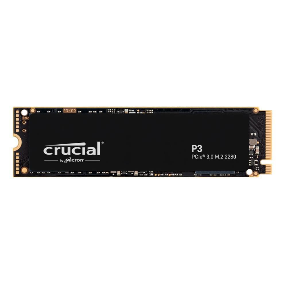 SSD Crucial, 1TB, Nvme Pcie, Leitura: 3500MB/s + Gravação: 3000MB/s, P3 ...
