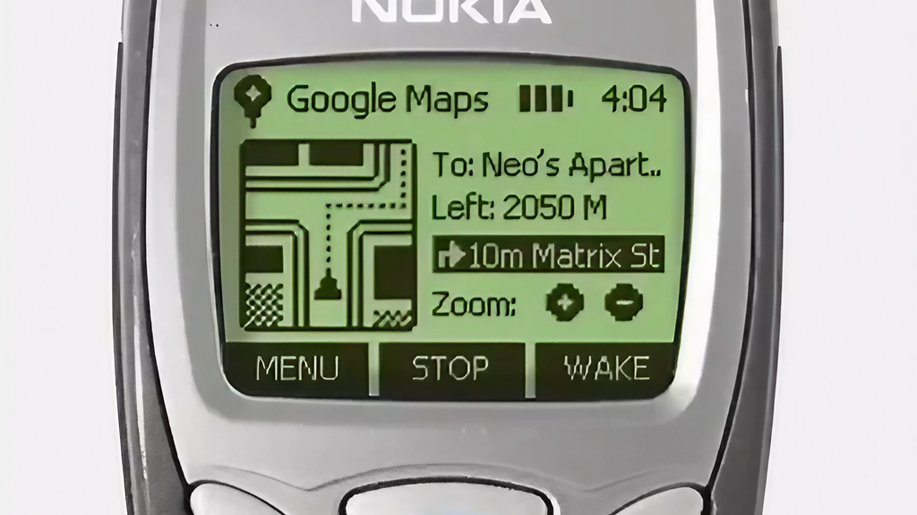 Como seria usar o Google Maps em um Nokia 3210 "tijolão" de 1999? Veja ...
