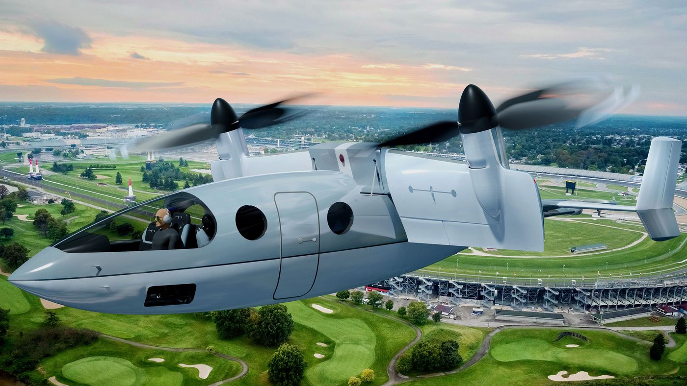Transcend lança novo VTOL com novo motor turbinado e visual renovado ...