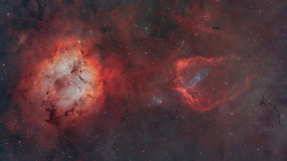 Destaque da NASA: nebulosas coloridas são a foto astronômica do dia ...