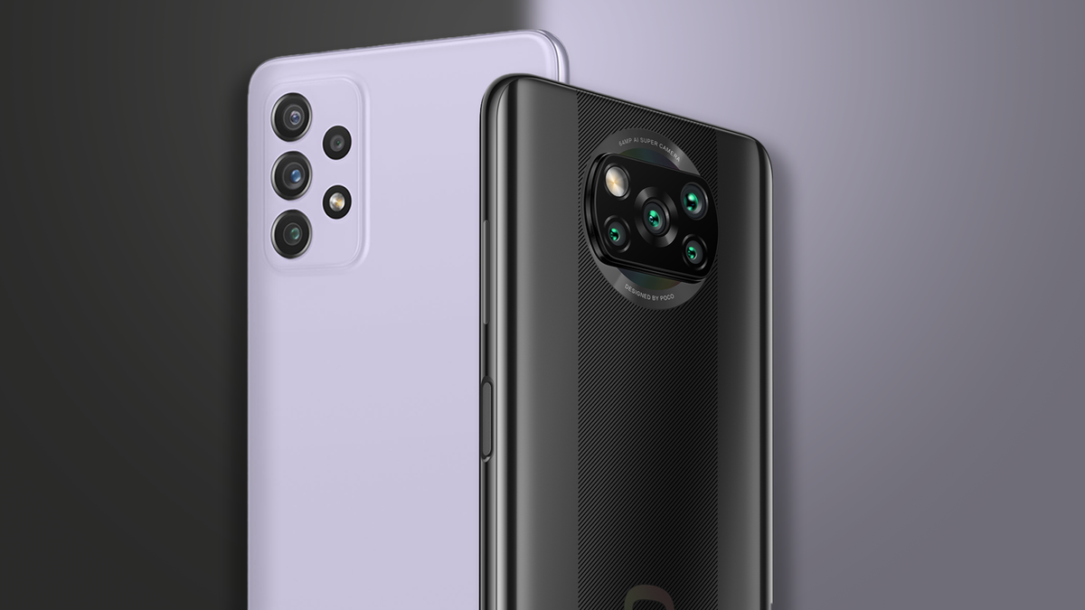 Galaxy A72 vs POCO X3 NFC: suporte prolongado ou preço mais baixo ...