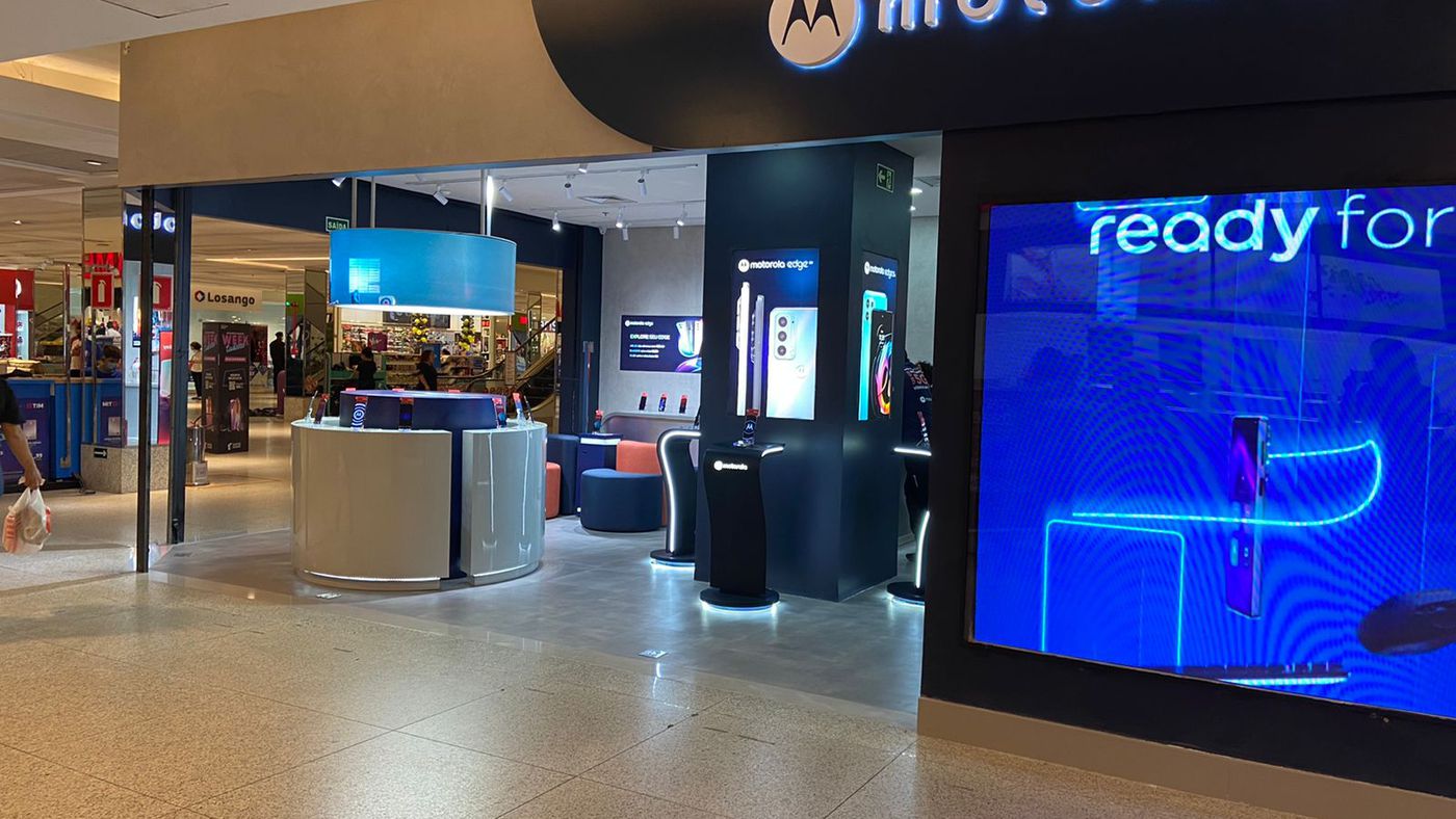 Motostore chega ao Nordeste para experimentação de produtos Motorola ...