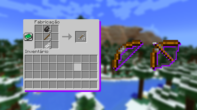 Como Fazer Uma Flecha No Minecraft Fábrica De "flechas" (Flinch