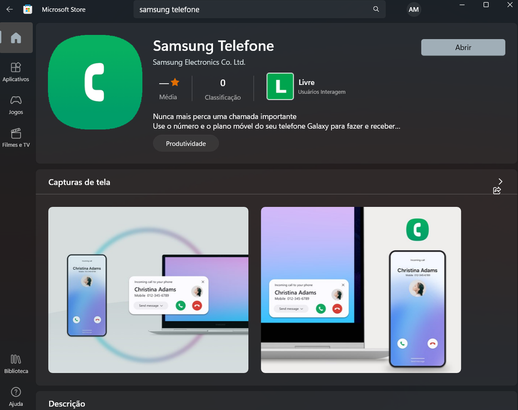 Samsung lança aplicativo Telefone para Windows, permitindo fazer ...
