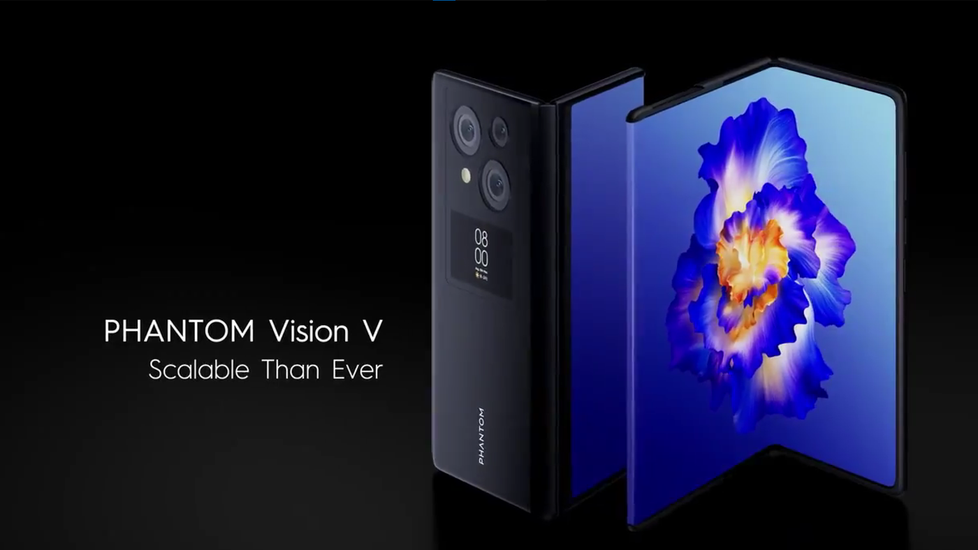 Tecno Phantom V Fold | Rival do Galaxy Z Fold 4 vaza em nova imagem ...