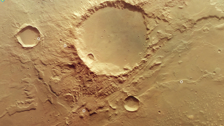 Sonda Mars Express mostra como era lago gigante em Marte - Canaltech