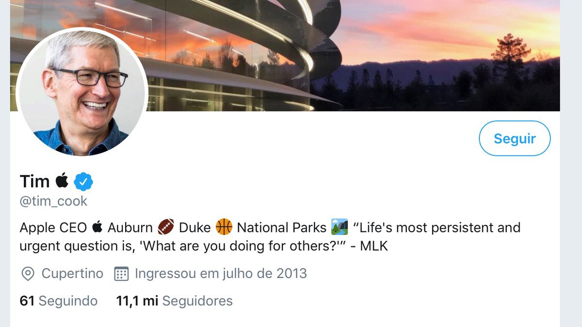 Depois de gafe de Trump, Tim Cook vira "Tim Apple" no Twitter - Canaltech