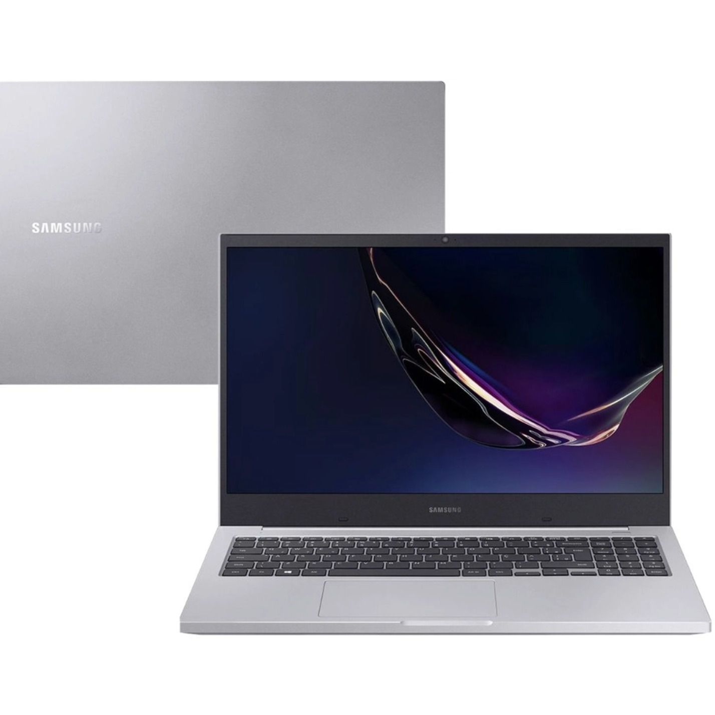 Notebook Samsung Book E20 Intel Celeron 4GB 500GB W10 15,6" Prata 14118 ...