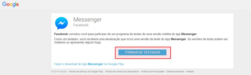 Veja como usar a versão beta do Facebook Messenger para Android - Canaltech