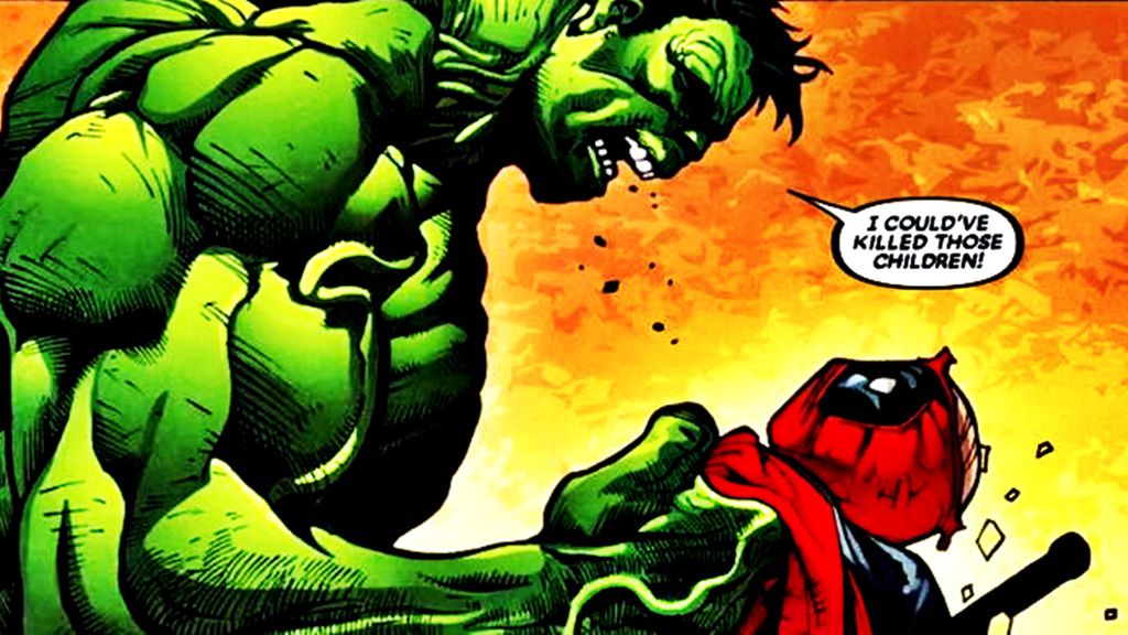 Deadpool irrita o Hulk a ponto de vermos o impacto total de soco na ...