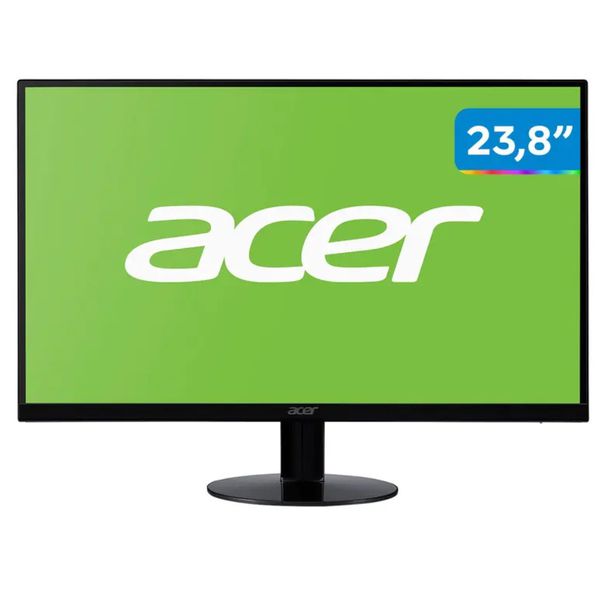 Monitor Acer Ultra-Thin 23,8", 120 Hz, 1 ms, Full HD, IPS LED, HDMI ...