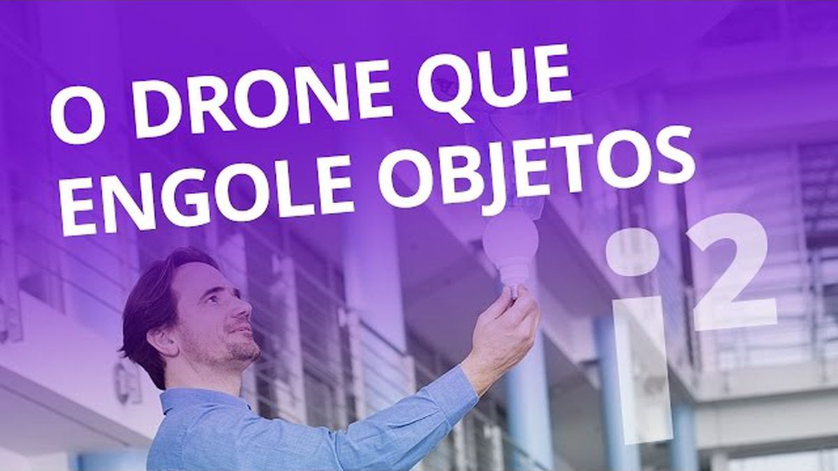 Um drone que "engole" objetos [Inovação ²] - Vídeos - Canaltech