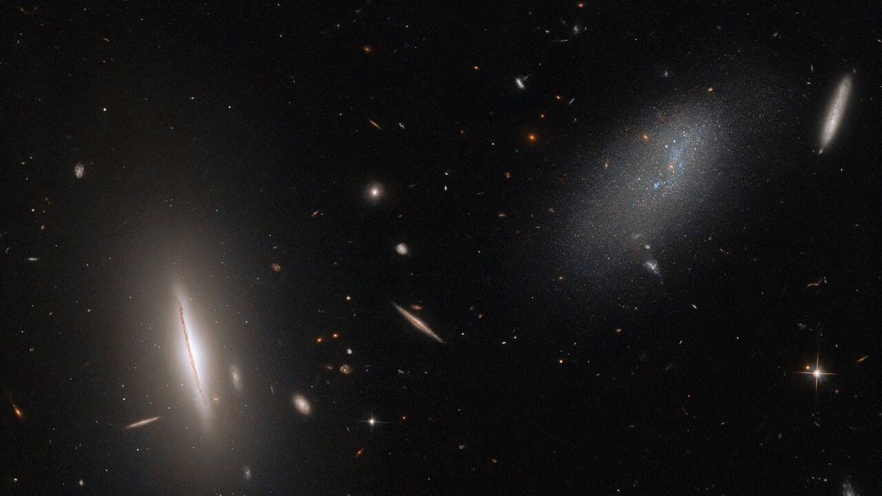 Nova foto do telescópio Hubble traz galáxias próximas da Via Láctea ...