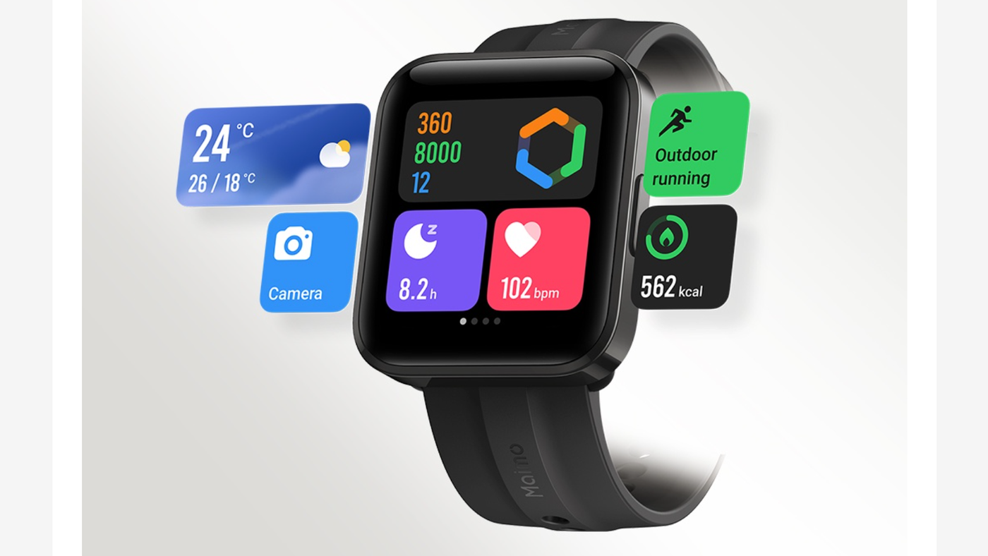 Maimo Watch Flow é relógio com aço inoxidável que traz tela AMOLED ...