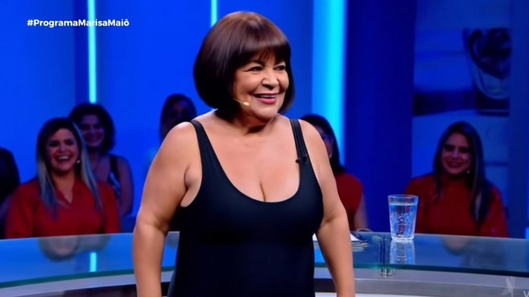 Marisa Maiô, de 'programa de TV' criado por IA, estreia em campanha do ...