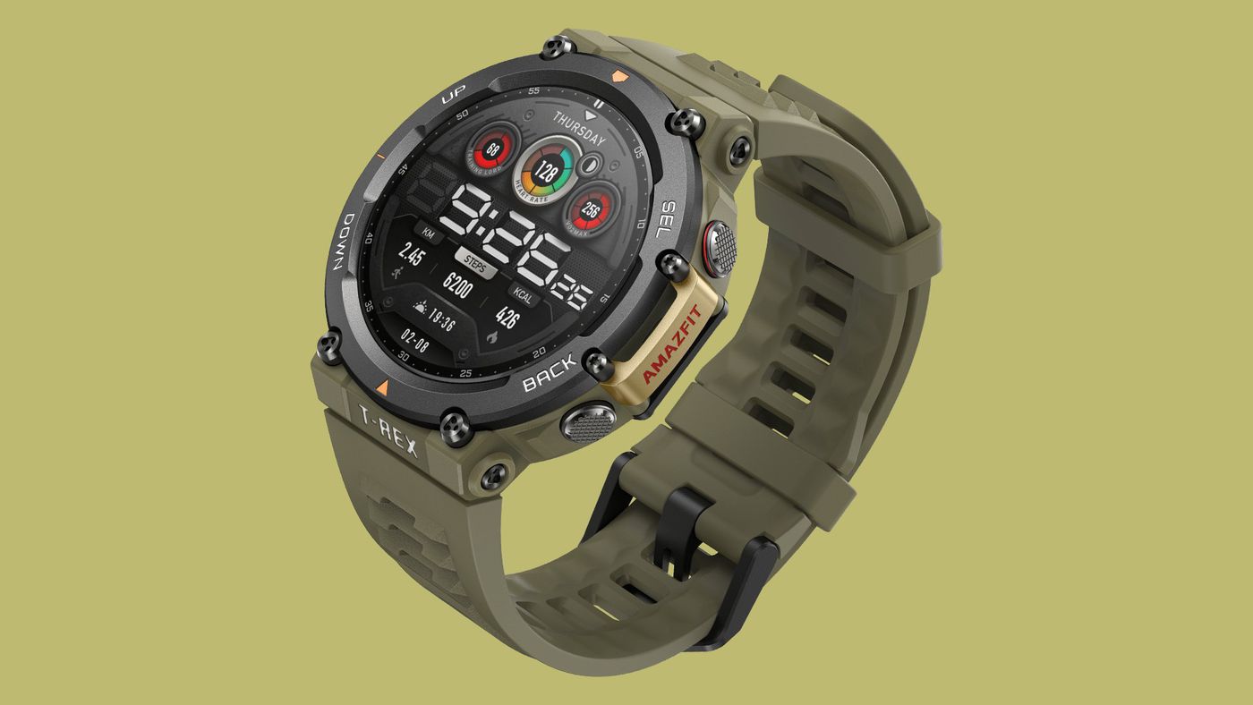 Amazfit T-Rex 2 é lançado com 24 dias de bateria e 150 modalidades ...
