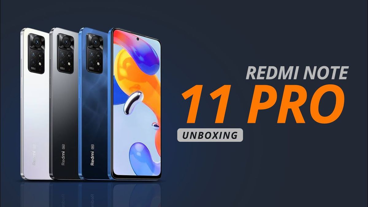Redmi Note 11 Pro: conheça o novo celular da Xiaomi [Hands-on/Unboxing ...