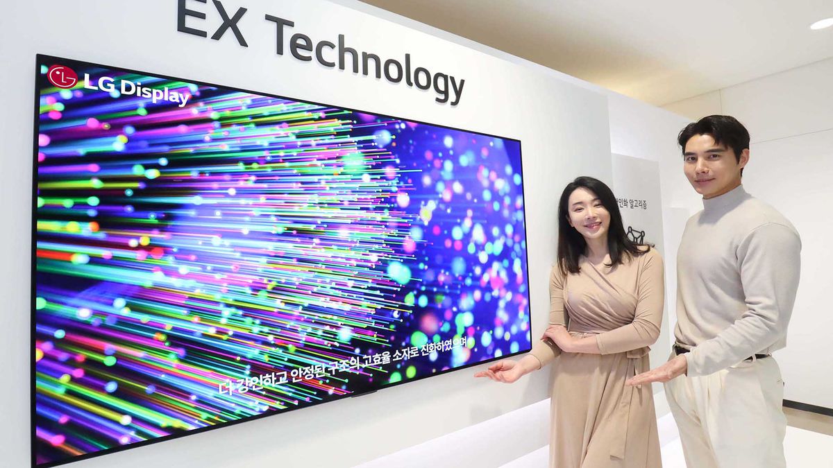 LG Display revela tecnologia OLED EX com aumento de brilho de até 30% ...