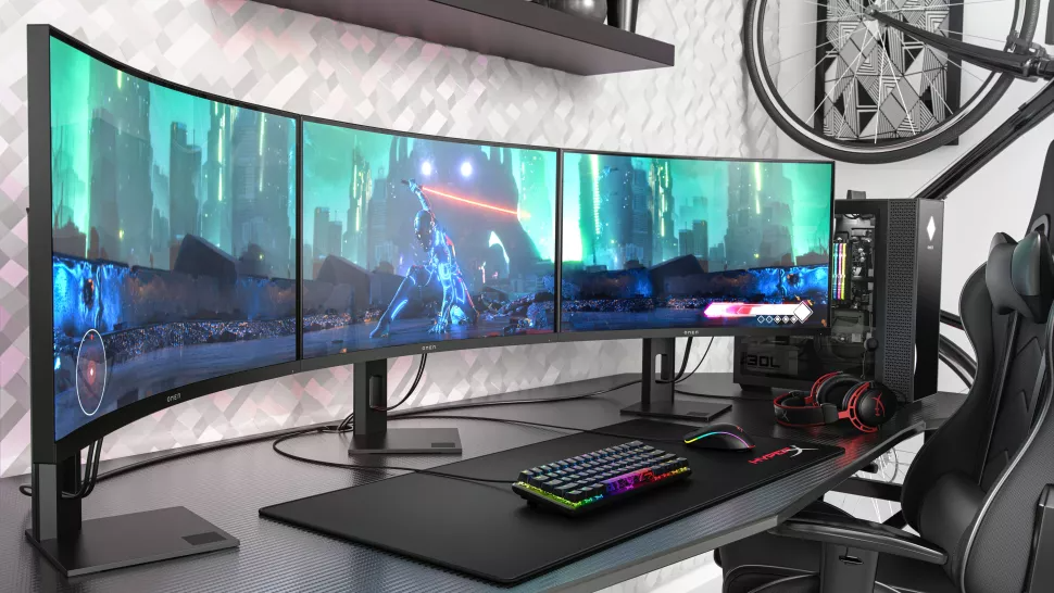 HP Omen 27c é novo monitor gamer curvado acessível com tela QHD e taxa ...