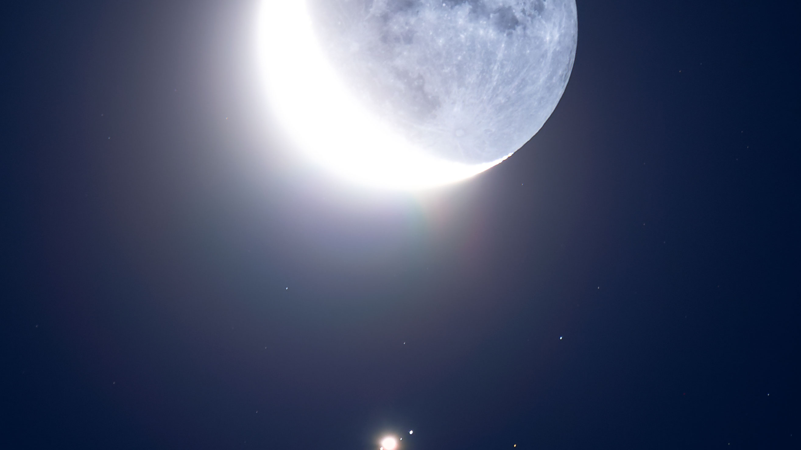 Destaque da NASA: Lua e Júpiter estão na foto astronômica do dia ...