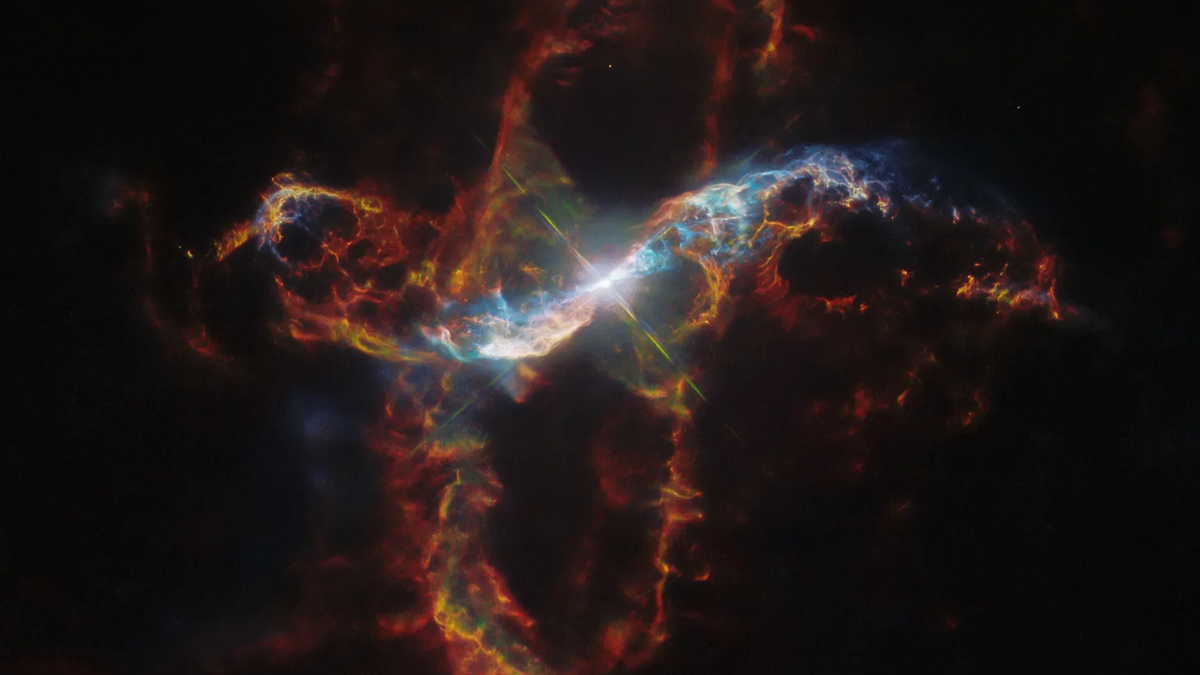 Hubble detecta "vulcão estelar" que expele jatos no espaço - Canaltech
