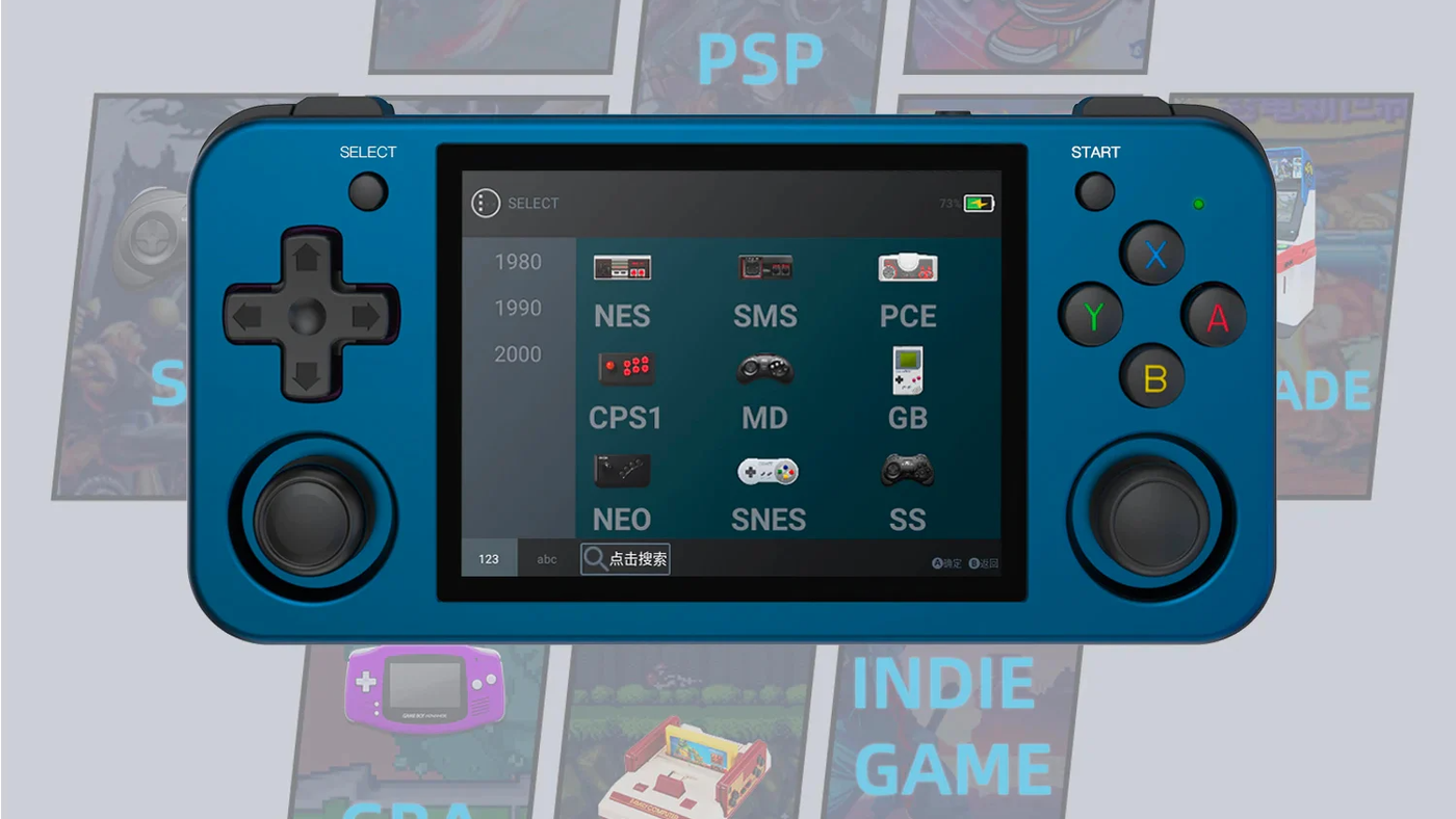 Novo console de mão traz jogos retro e roda Android e Linux em dual ...