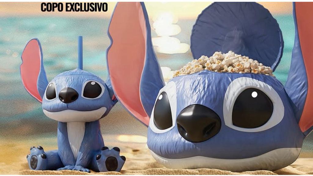 Stitch de cabeça cheia: Cinemark lança balde e copo colecionáveis do ...