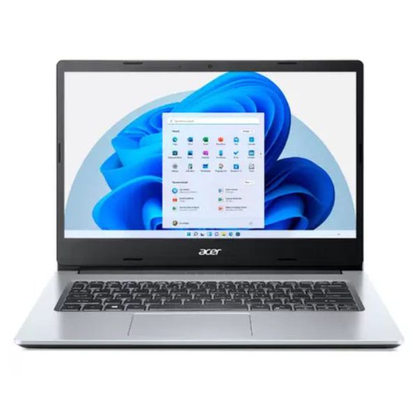 Notebook Acer Aspire 3 14 polegadas FHD Celeron N4500 128GB SSD 4GB Win 11 Pro Education Prata ...