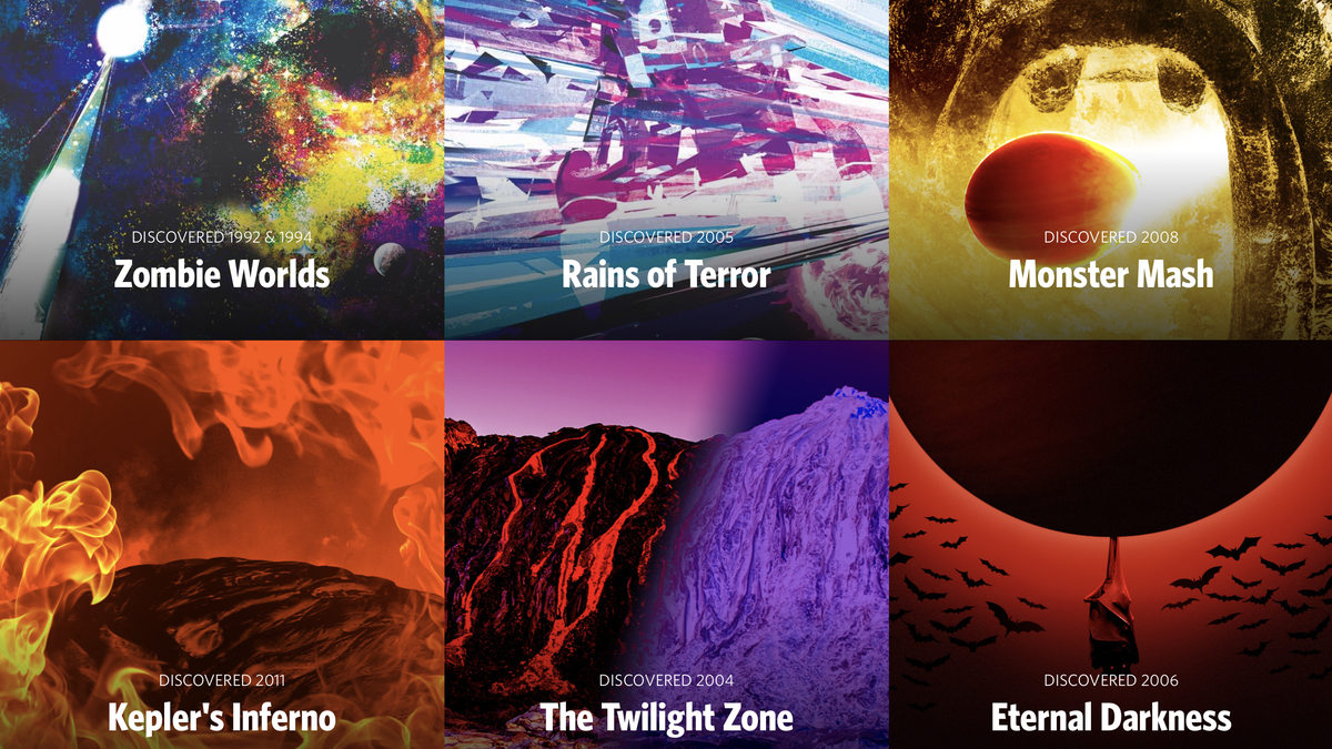 Galáxia dos horrores: NASA cria pôsteres com exoplanetas horripilantes ...