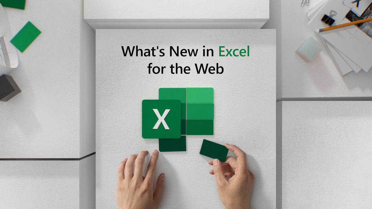 Excel web está repleto de novas opções de cores, estilos, formatação de ...