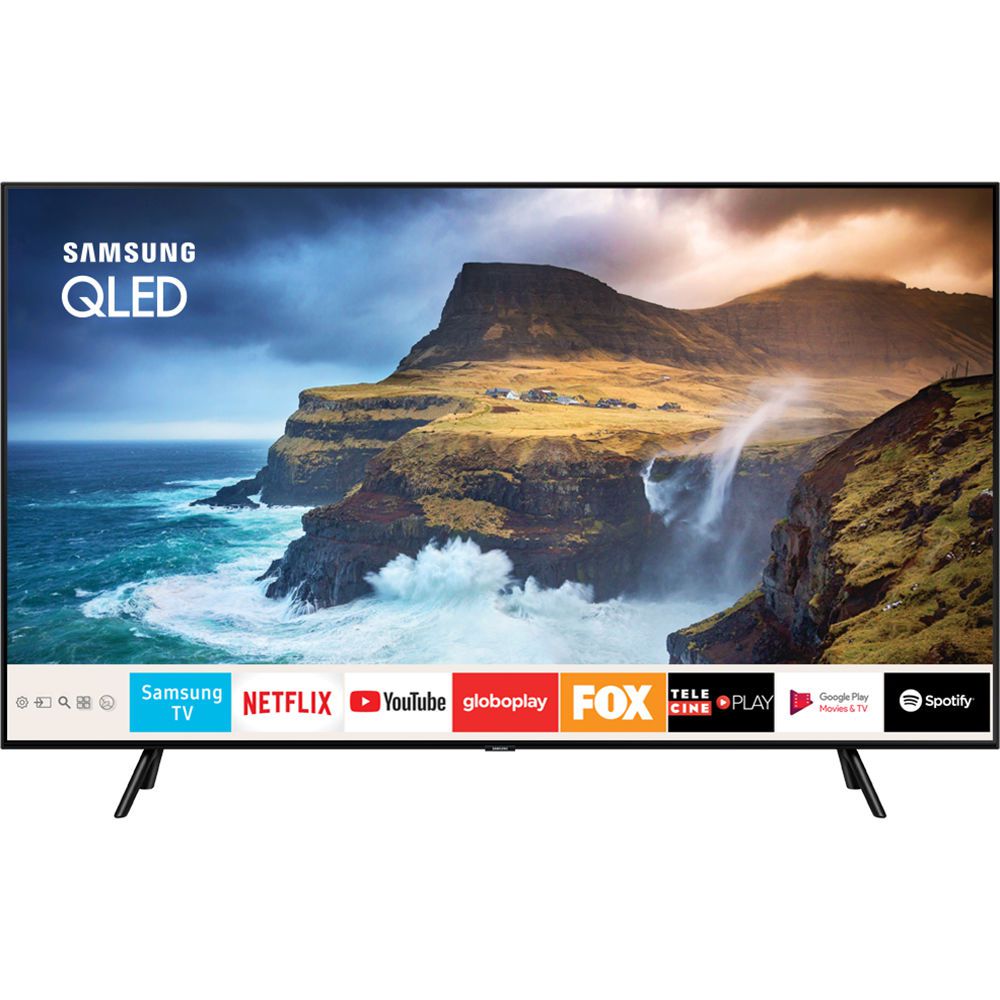 Smart TV QLED 55" Samsung QN55Q70RAGXZD Ultra HD 4K com conversor ...