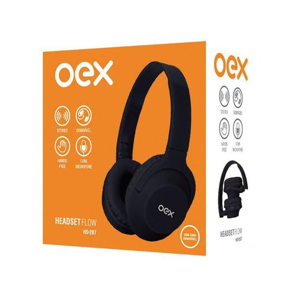 Headset OEX - Flow HS207 - Canaltech Ofertas