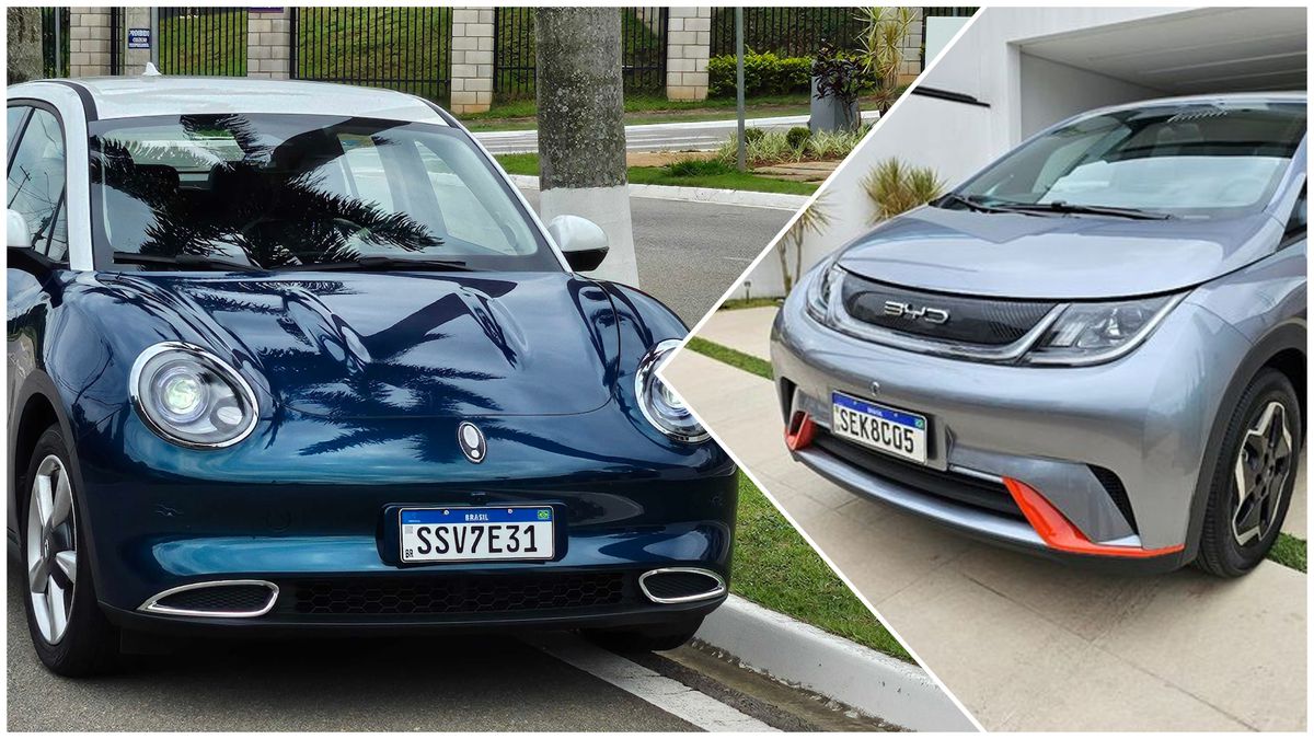 GWM Ora 03 Skin x BYD Dolphin | Qual é o melhor hatch elétrico chinês ...