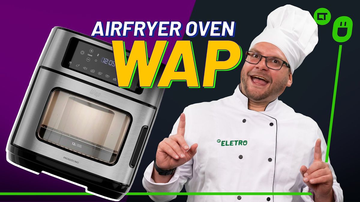Wap Airfryer Oven Digital 12 Litros: quase um forno elétrico - Vídeos - Canaltech