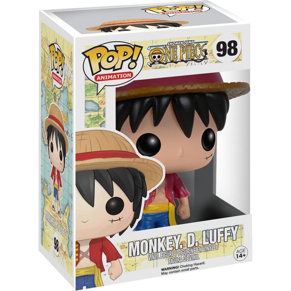 EXCLUSIVO AMAZON PRIME | Funko POP: Anime One Piece Monkey D Luffy com ...