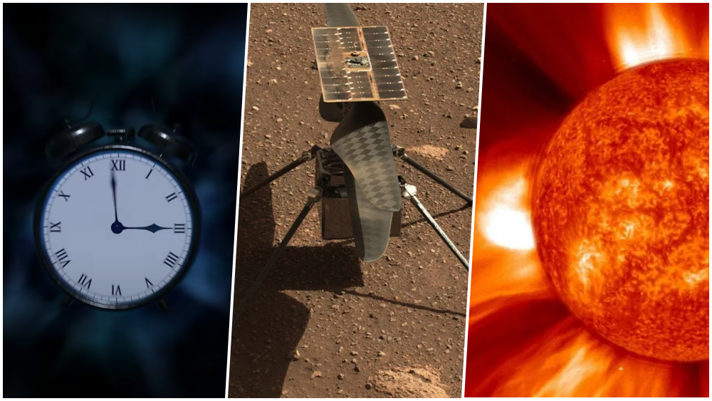 O céu não é o limite! | Dilatação do tempo, Ingenuity, ejeção solar e+ ...