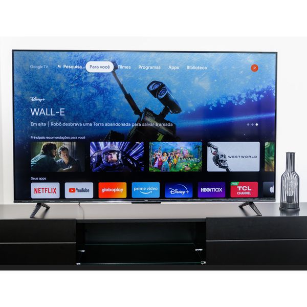 TCL LED SMART TV 65” P635 4K UHD Google TV - Canaltech Ofertas